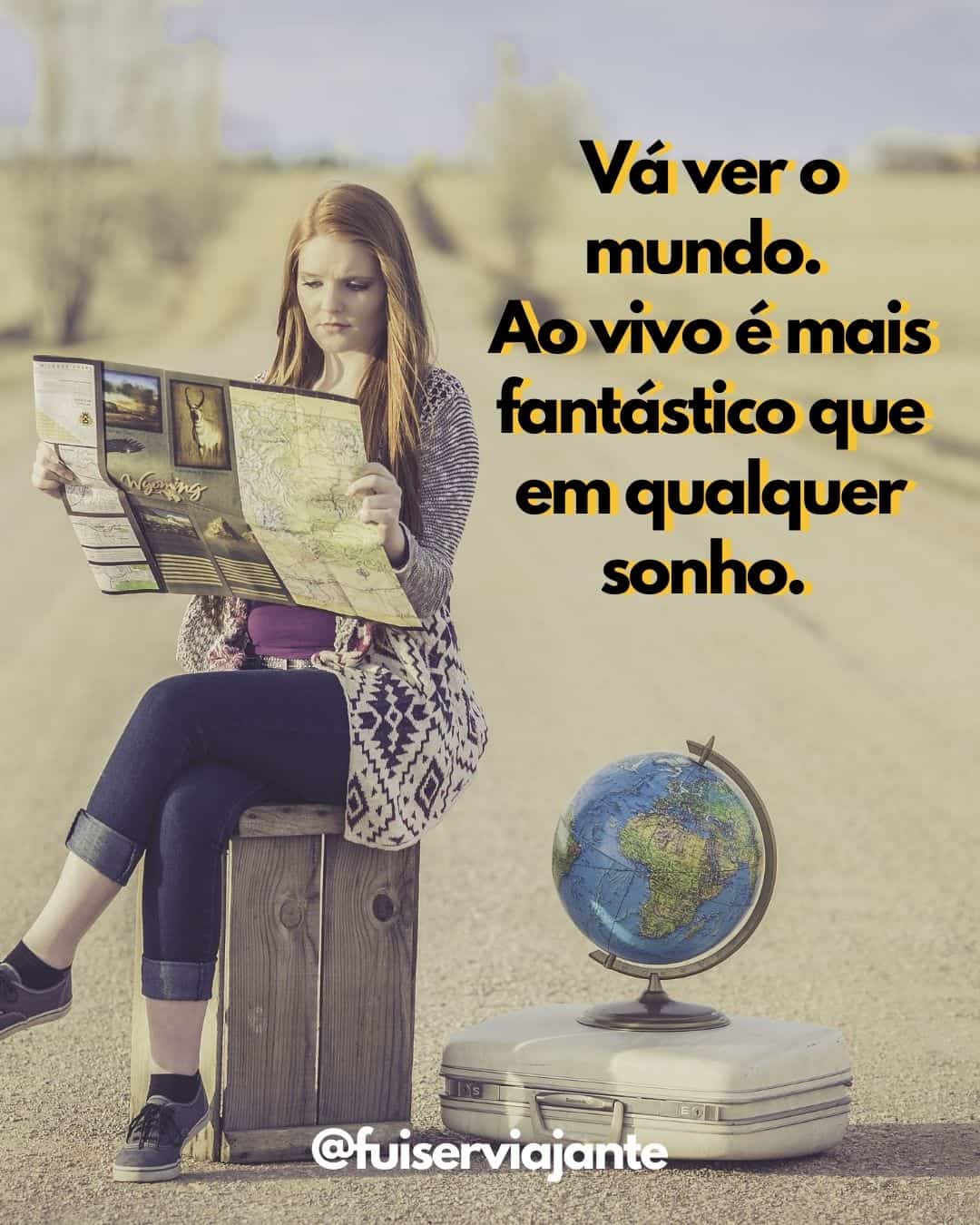 194 Frases de viagem incríveis para legenda de fotos