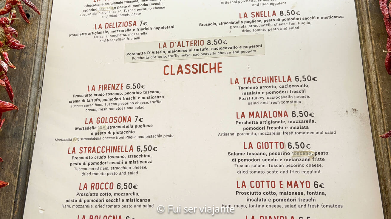 All’Antico Vinaio em Florença: o sanduíche vale a pena?